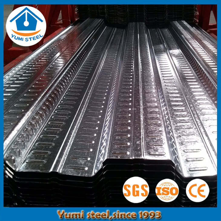 Galvanized Corrugated Steel Deck Sheets for Concrete Slab - Buy Steel ...