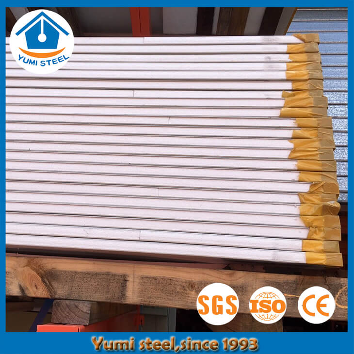 25mm Z Lock EPS Insulation Wall Sandwich Panel - Buy Sandwich panel ...
