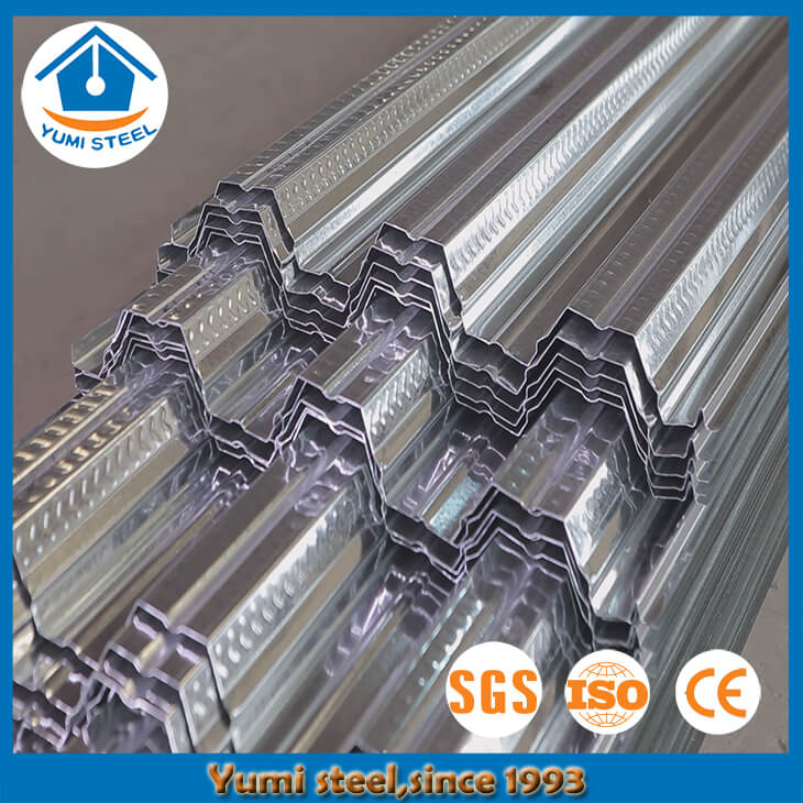 Galvanized Corrugated Steel Deck Sheets for Concrete Slab - Buy Steel ...