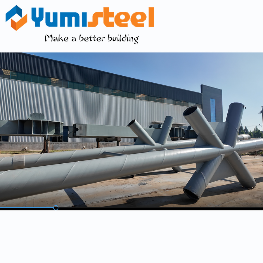 Customized Prefabricated Engineered Steel Structure For Bridge - Buy ...