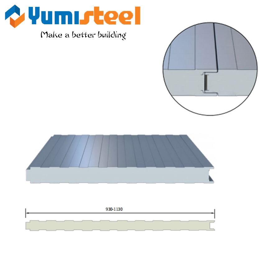 Thermal Insulation PU/PIR Sandwich Panels for Commercial Buildings ...