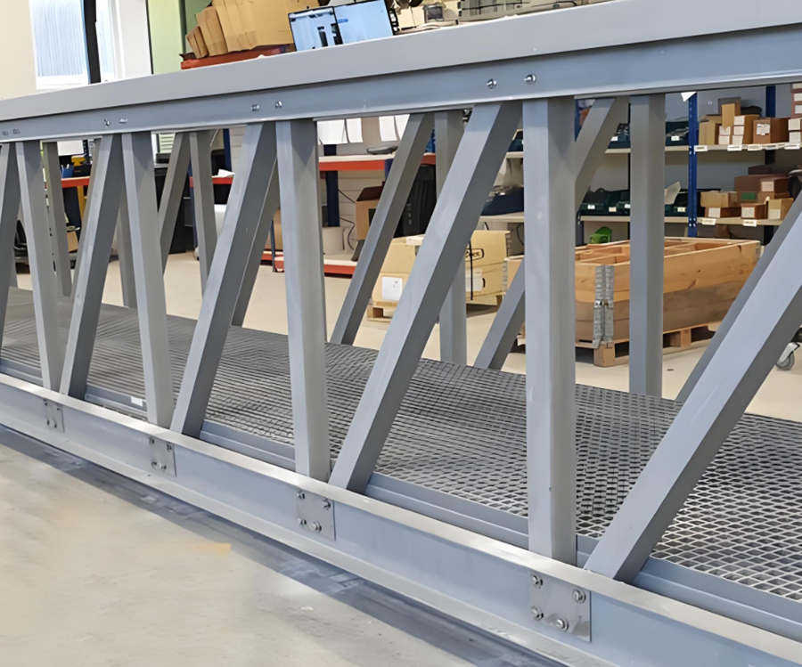 Customized Prefabricated Engineered Steel Structure For Bridge - Buy ...