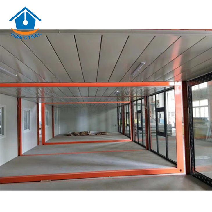 Portable Flat Packing Steel Structure Container - Buy prefabricated ...
