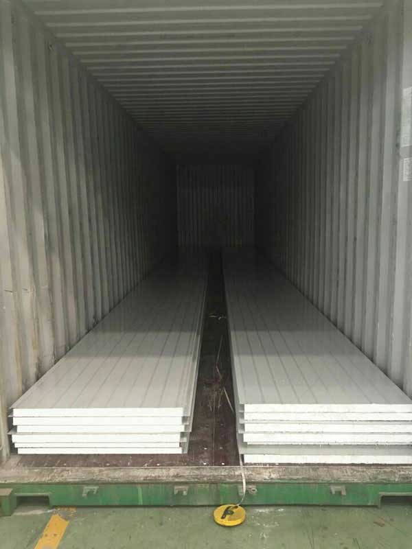 75mm Insulated EPS Sandwich Wall Panels for Cool Room - Buy insulation ...