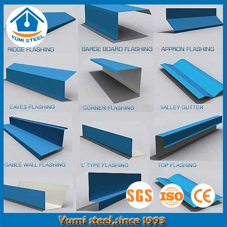 Steel Flashings for Sandwich Panels Or Corrugated Metal Sheets - Buy ...